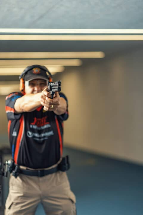 1 Dynamischer Stand Aim Zero für Jäger + Sportschützen